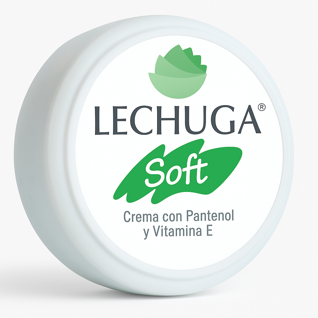 Crema Lechuga Soft – Con Pantenol y Vitamina E (Chile) 55ml – Chilena ...